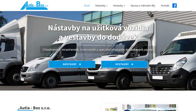 AUTIA - BOX, s.r.o. | Nástavby a vestavby do dodávek